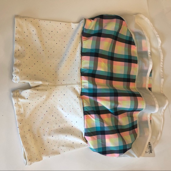 lululemon athletica | Skirts | Nwt Lululemon 6 Hotty Hot Skirt Plaid ...